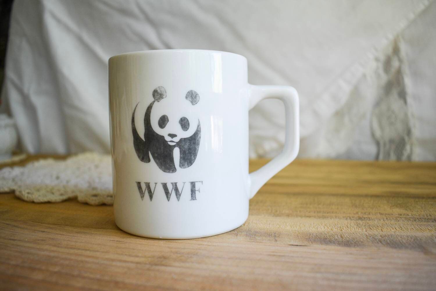 Vintage WWF Panda Coffee Mug WWF World Wildlife Fund - Etsy UK