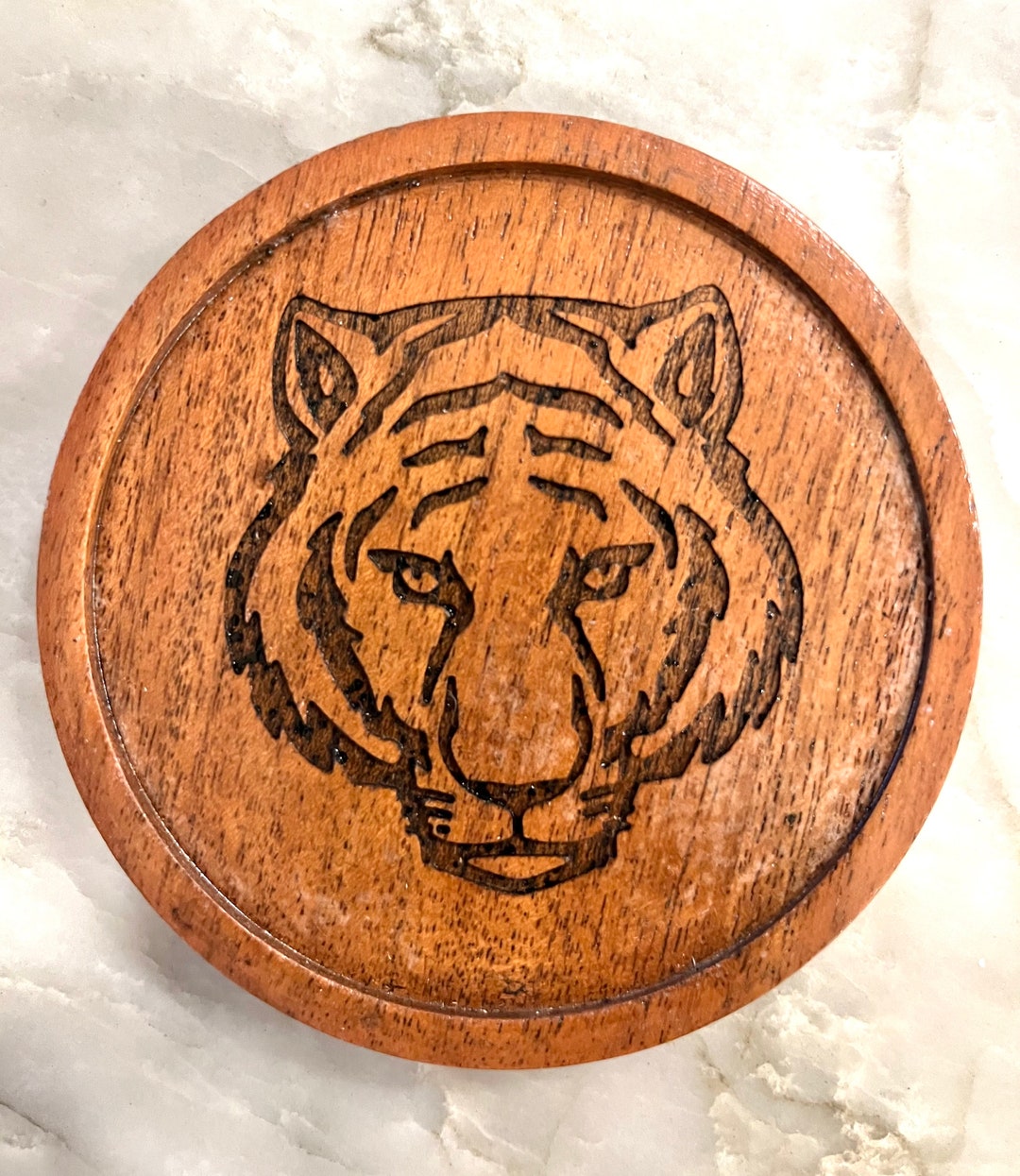 Clemson Tiger Wooden Coasters - Etsy