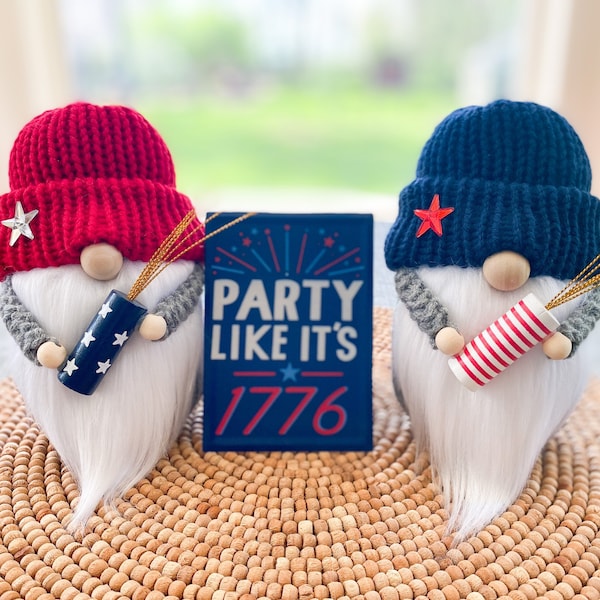 Gnome 4th of July - Etsy