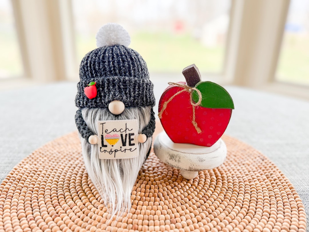 Teacher Gnome, School Gnome, Teacher Appreciation Gift, School Decor ...