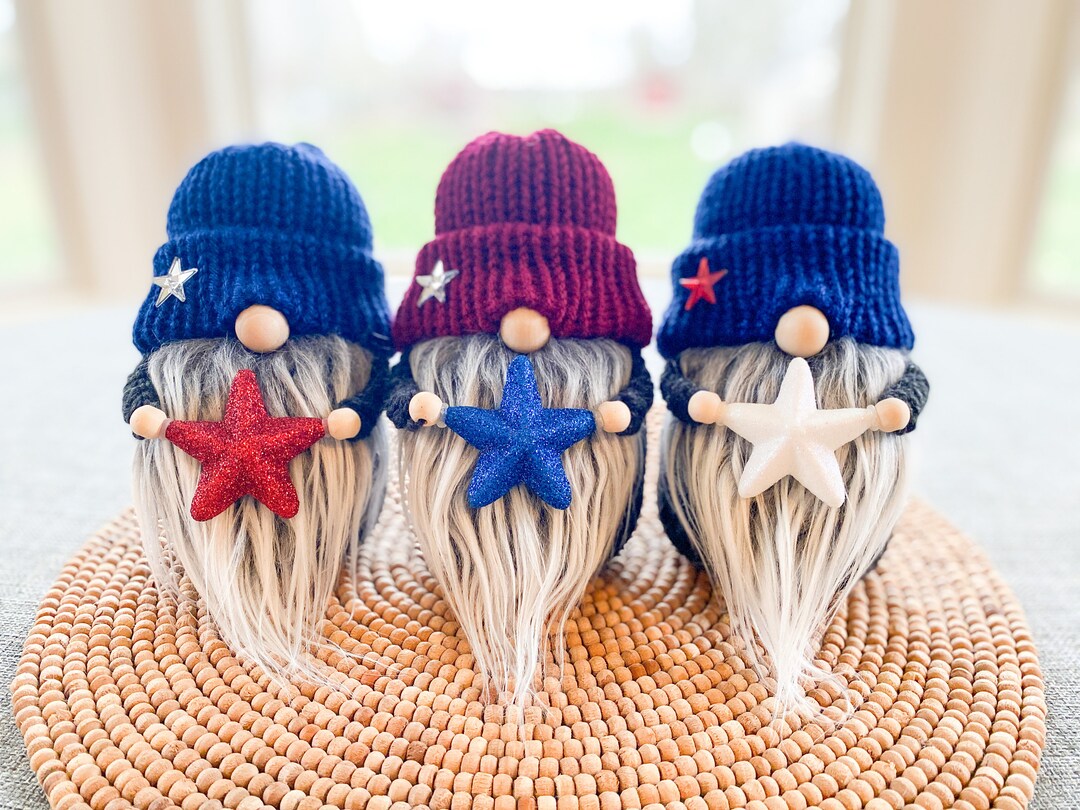 4th of July Gnome, Star Gnome, USA Gnome, America Gnome, 4th of July ...