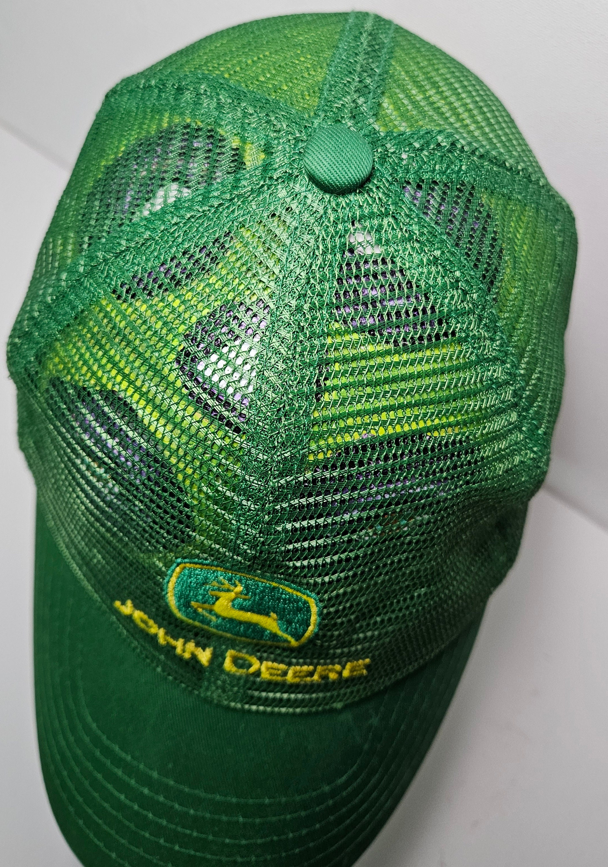 John Deere Trucker Hat Full Mesh Snapback K-products - Etsy