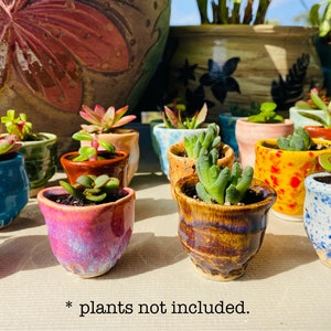 One Mini Magnet Pot - Fridge Magnet Planter - Etsy