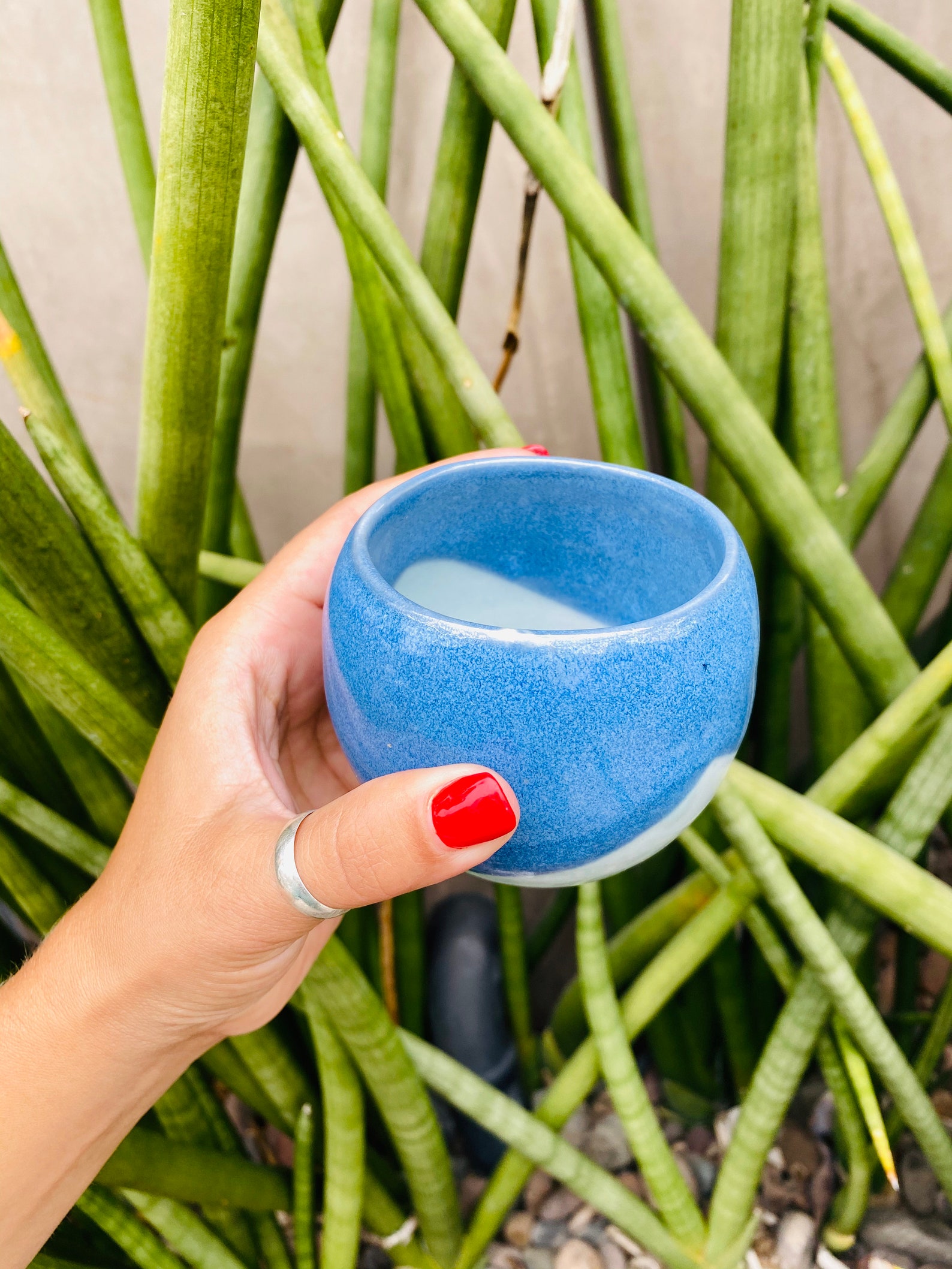 Blue Water Cup - Etsy