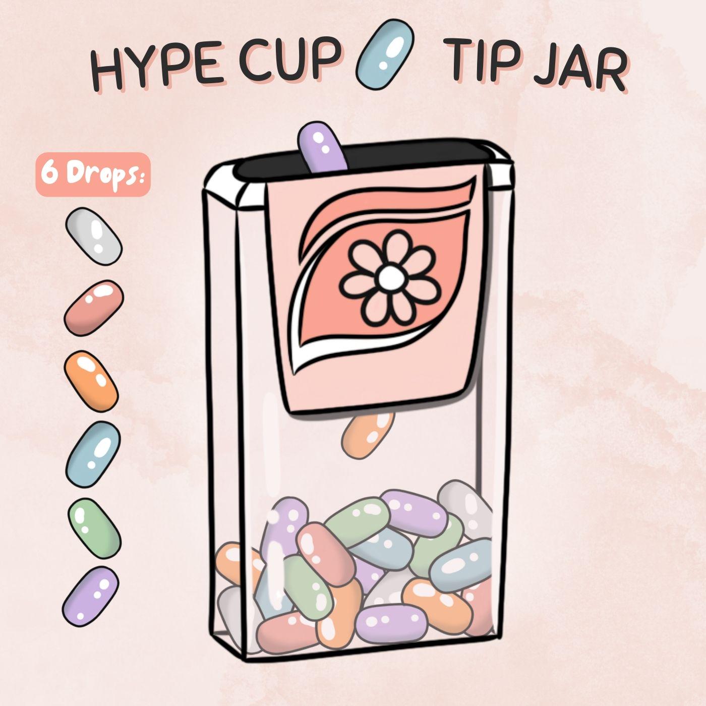 Candy / Tic Tac Inspired Hypecup | Twitch Bit Cup | Tip Jar | Cute ...