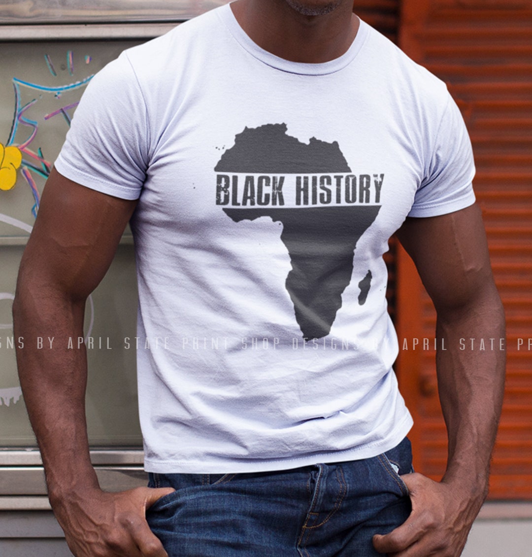 African Map Classic T-shirt Black History Heritage Pride Power Ethnic ...