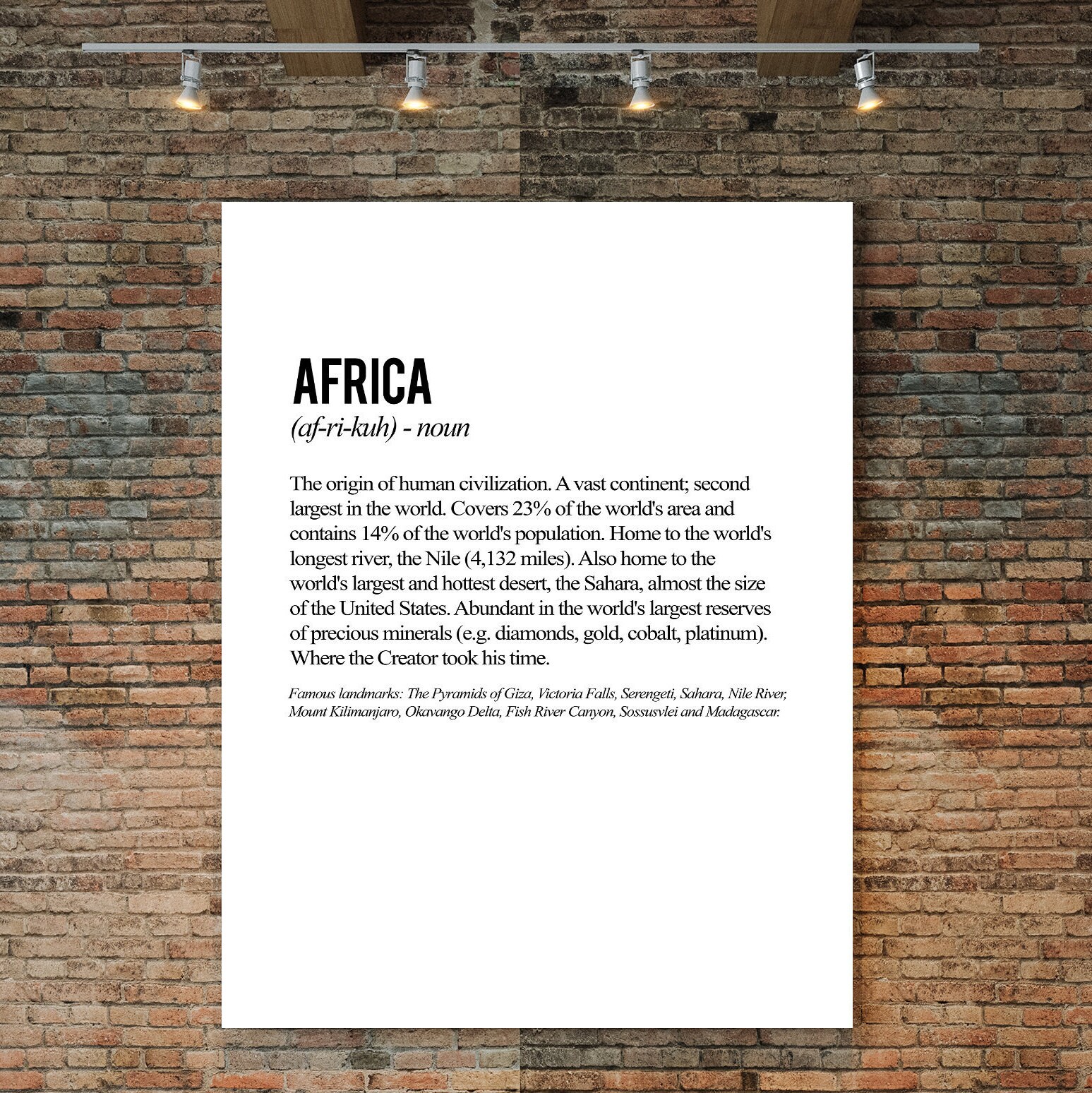 Africa Poster African Art African American Art African - Etsy