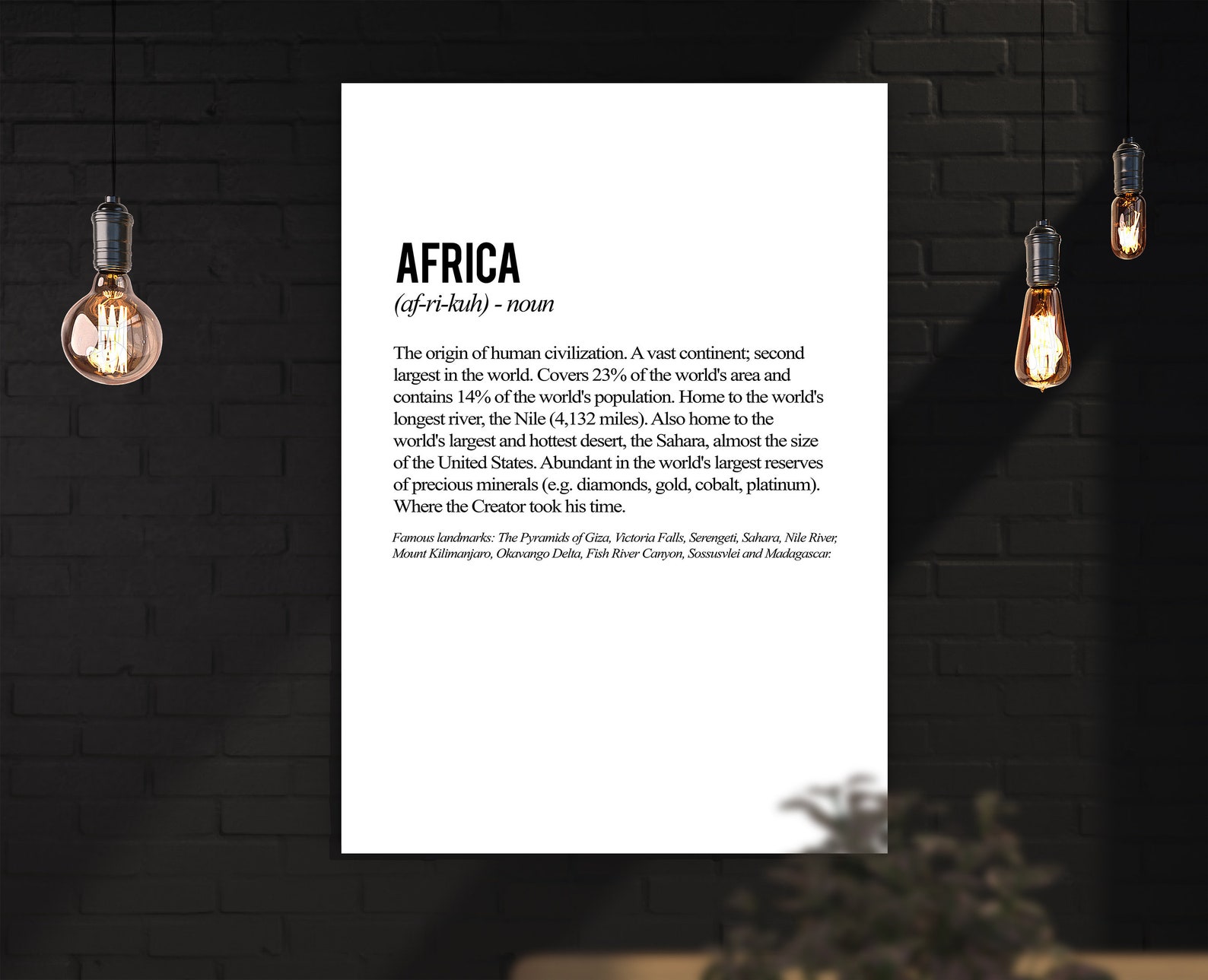 Africa Poster African Art African American Art African - Etsy