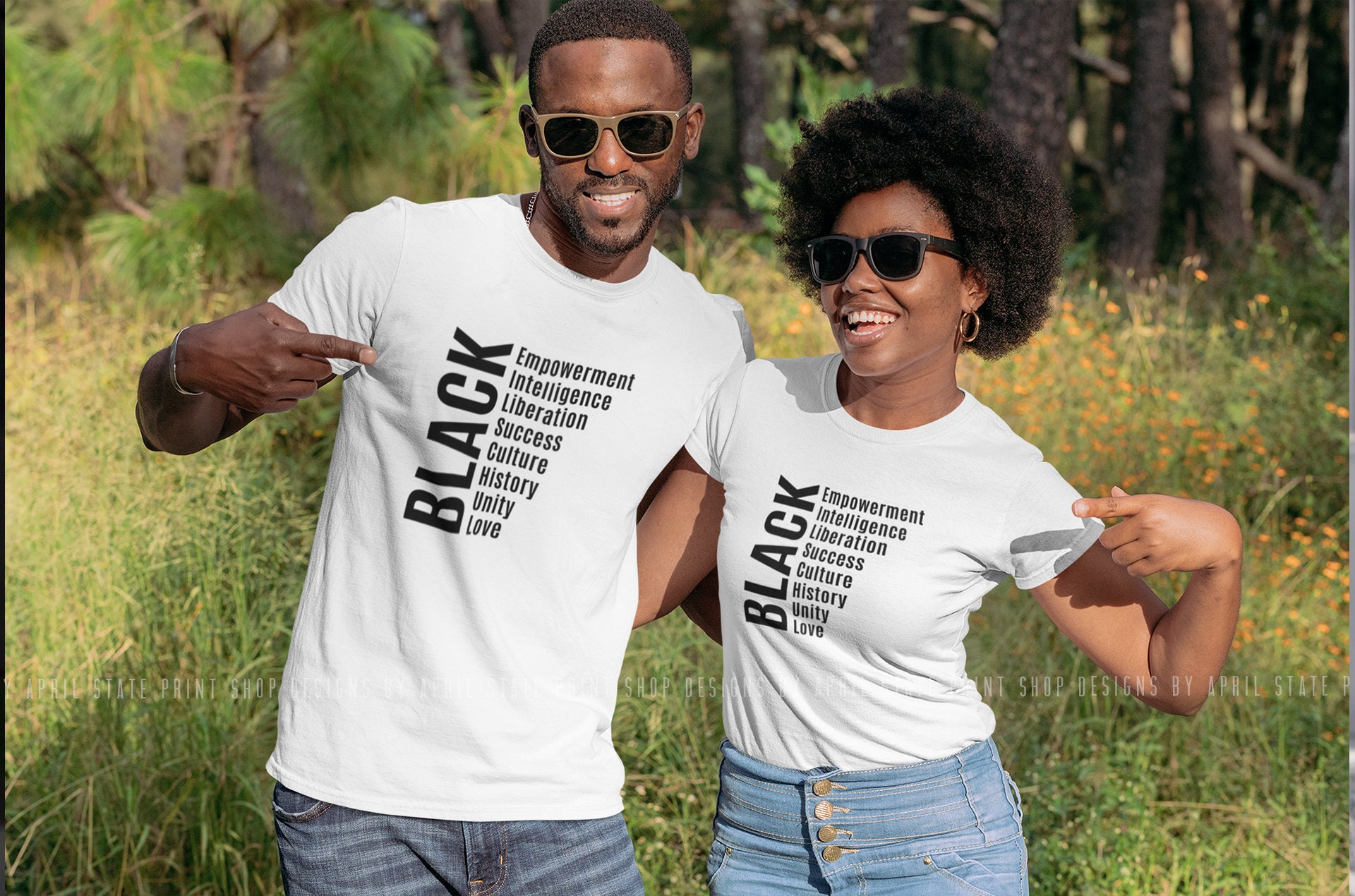 Black Empowerment Classic T-shirt Melanin Black African American ...