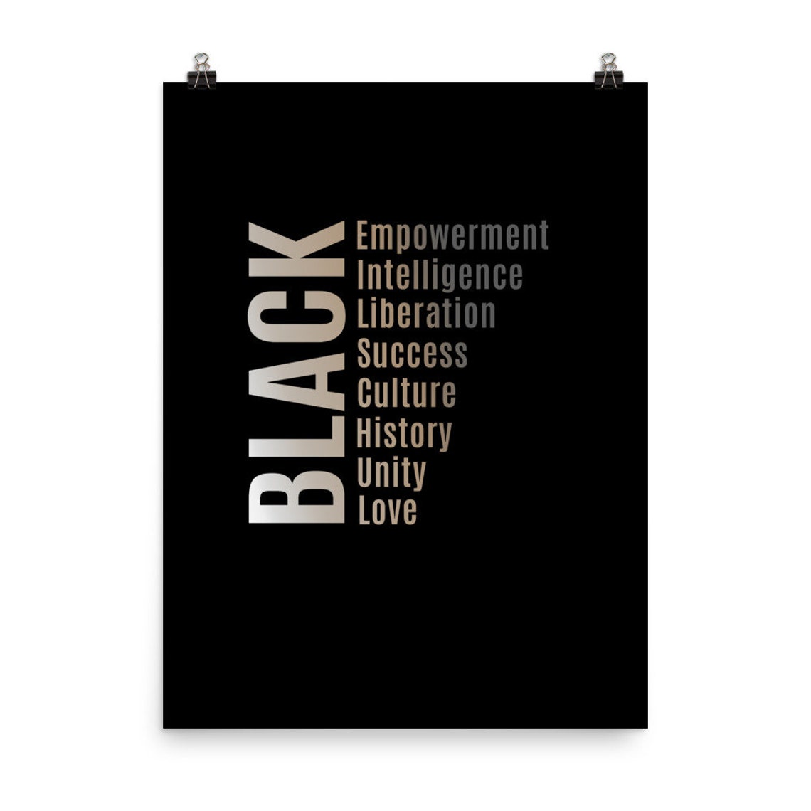 Black Excellence Poster, Melanin Art, Black Empowerment, Black Heritage ...