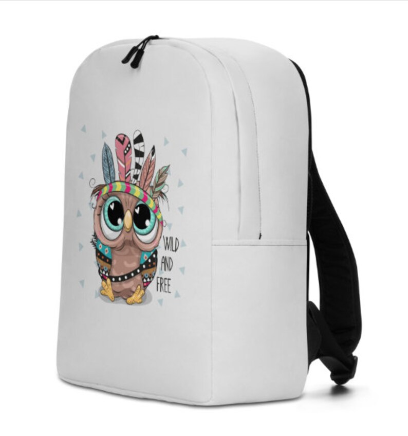 Owl Minimalist Backpack - Etsy