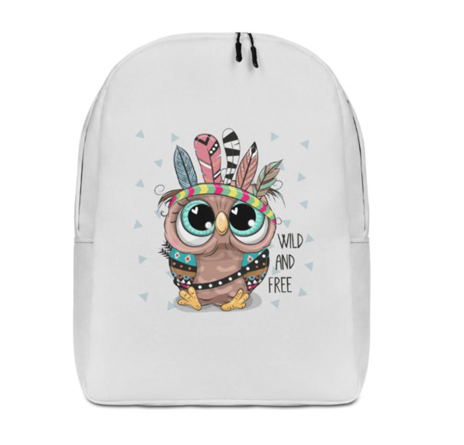 Owl Minimalist Backpack - Etsy