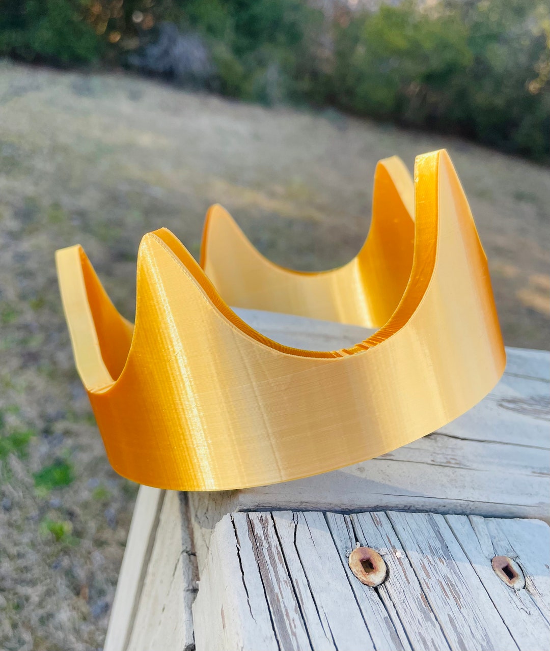 Splatoon 3 Pearl Inspired Gold Crown - Etsy