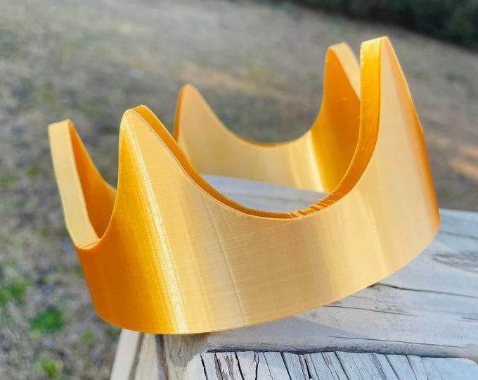 Splatoon 3 Pearl Inspired Gold Crown - Etsy