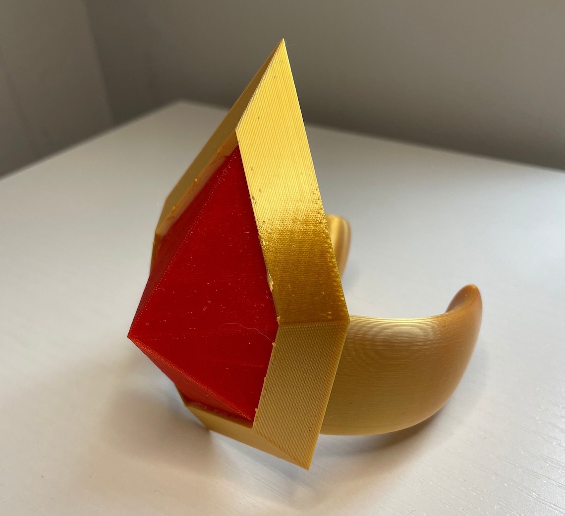 Sonic the Hedgehog Flame Ring Inspired Bracelet - Etsy