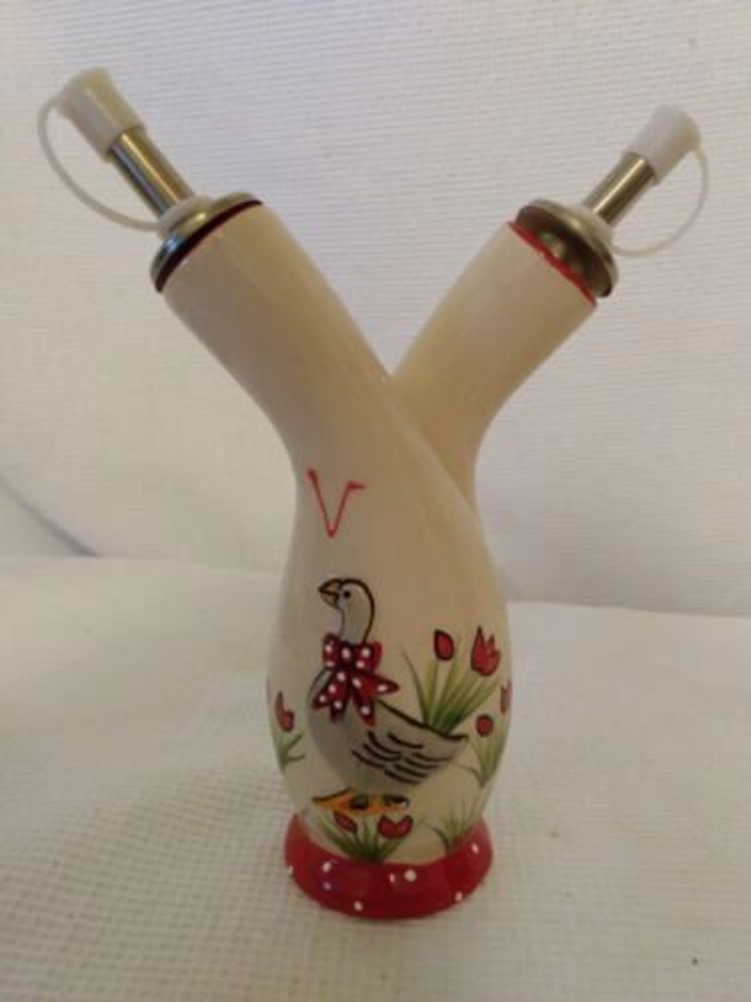 Terres Et Couleurs Oil &vinegar Hand Painted French Country - Etsy