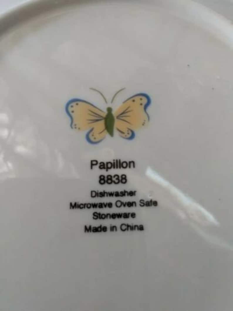 Sango Papillon 8838 Coffee Tea Cups Set of 6 EUC 8oz - Etsy