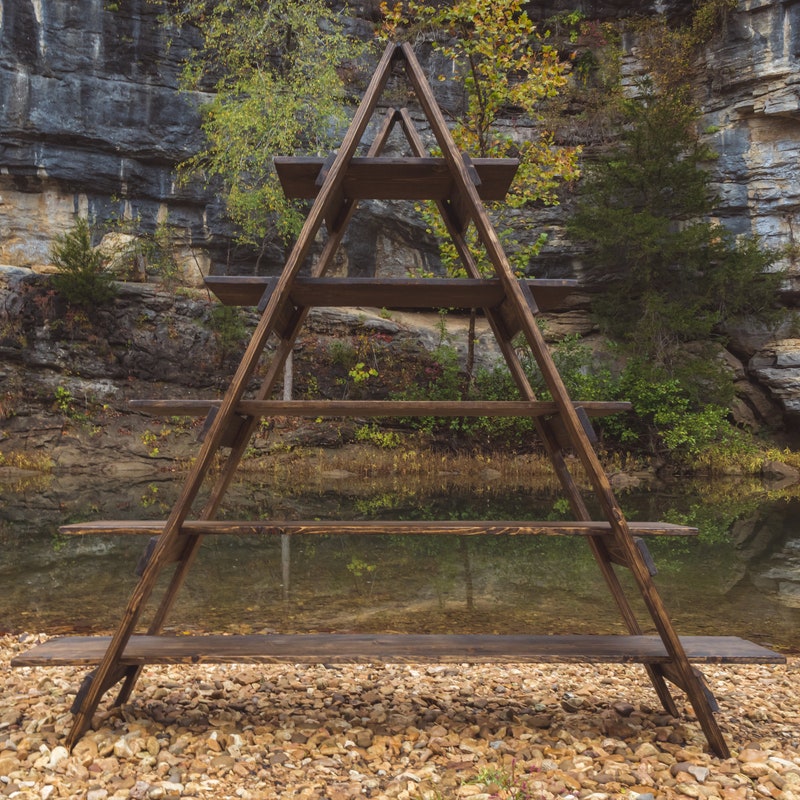 Wooden Ladder Shelf - Etsy