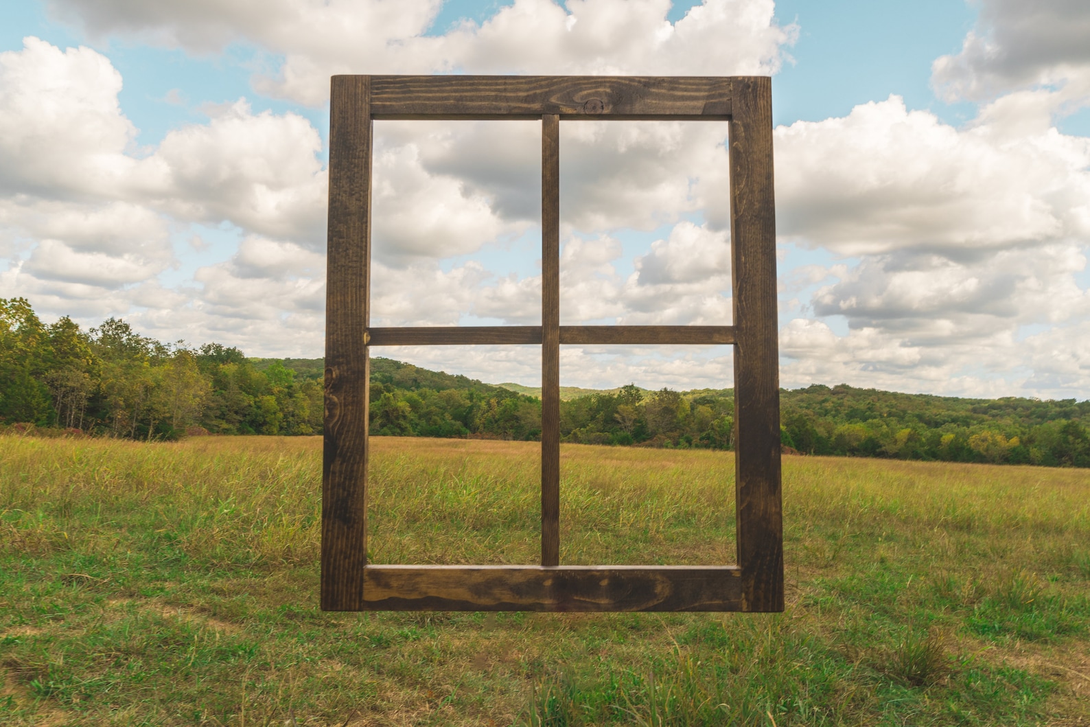 Rustic Farmhouse Window Frame With Farmhouse Egg Wreath/ | Etsy