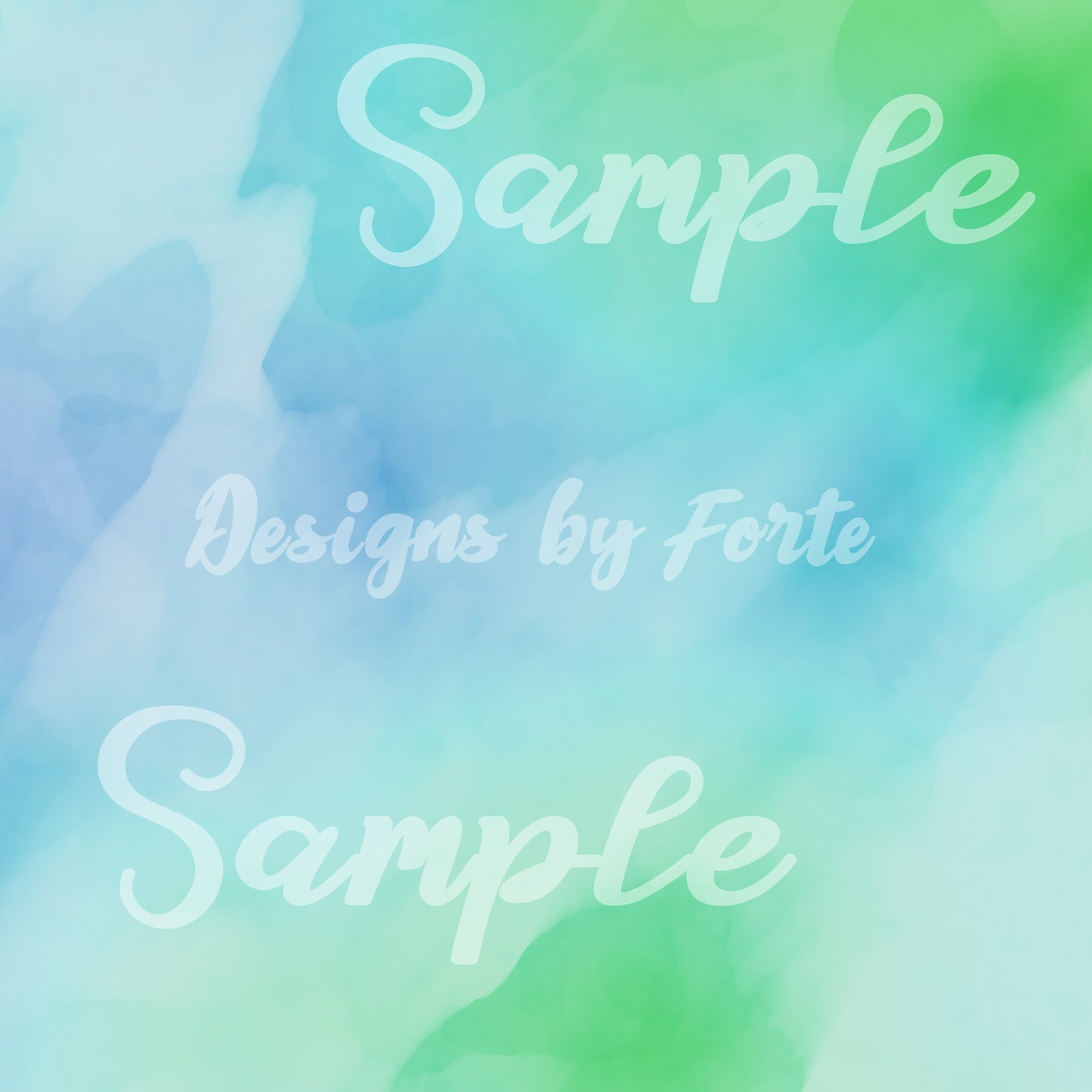 Watercolor Digital Paper Pack: 10 Sheets, 12x12 in (digital Download ...