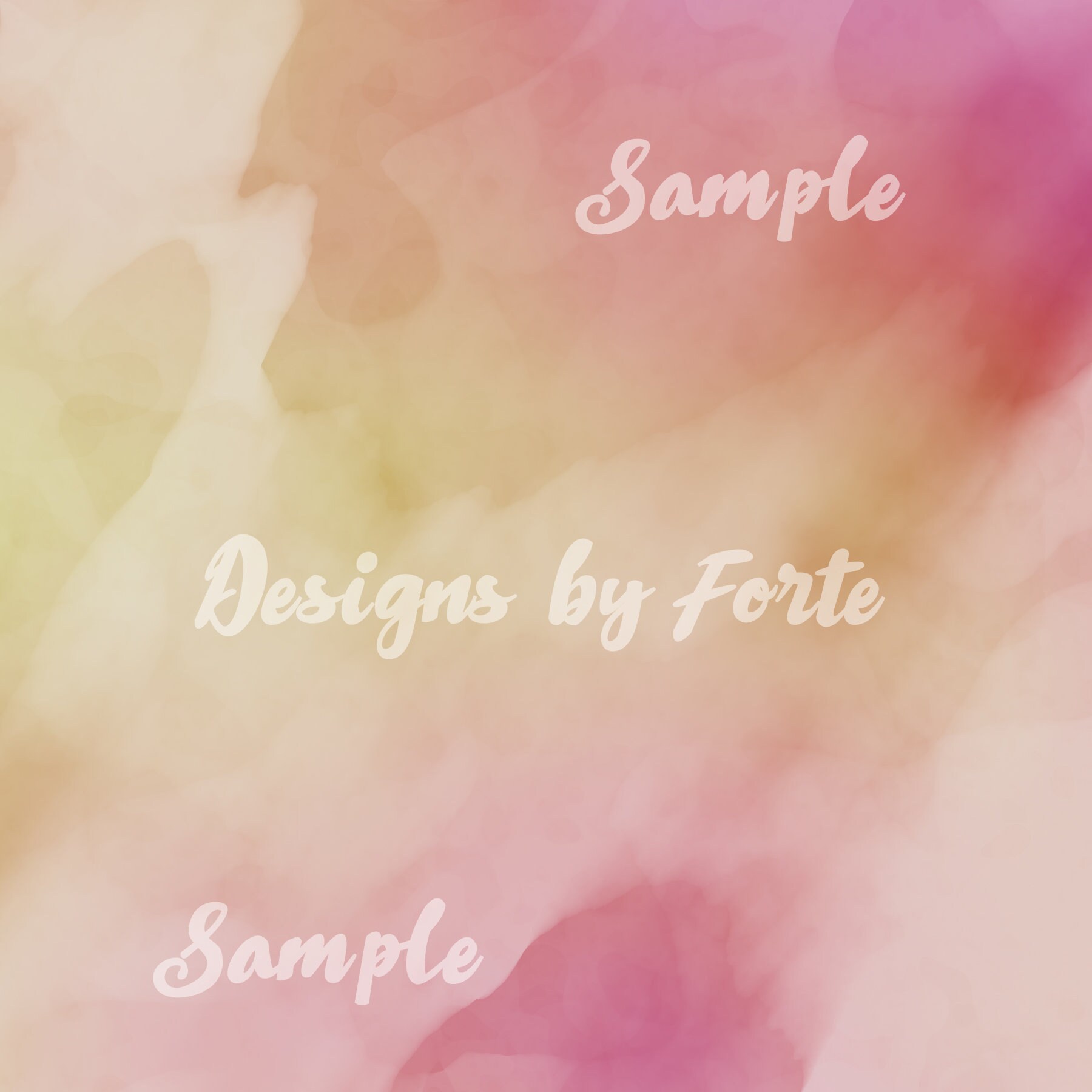 Watercolor Digital Paper Pack: 10 Sheets, 12x12 in (digital Download ...