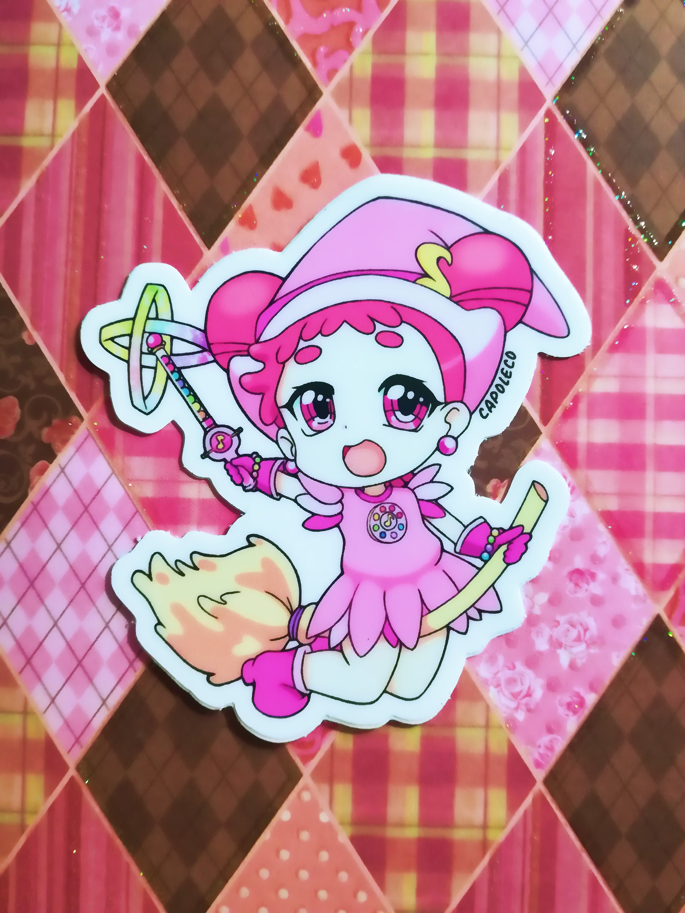 Magical Doremi paper stickers chibi magical girl Kawaii Ojamajo Doremi ...