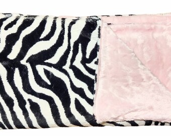 Zebra Print Blanket - Etsy