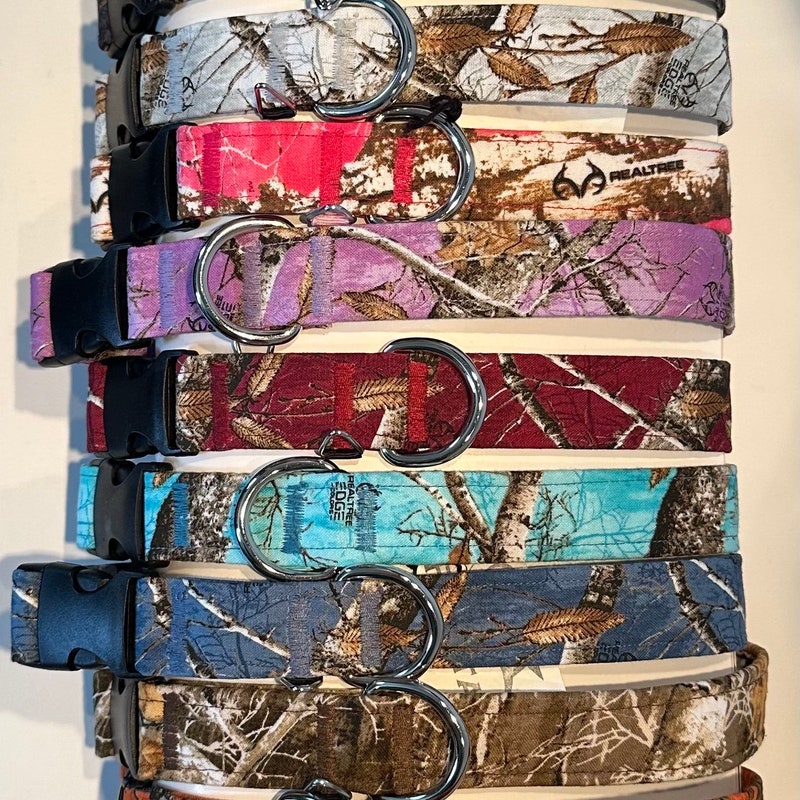 Purple Tree Dog Collar - Etsy