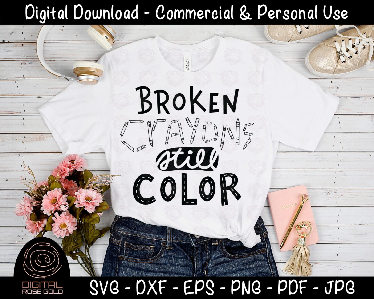 Broken Crayons Still Color Crayons SVG Kids SVG School Svg - Etsy