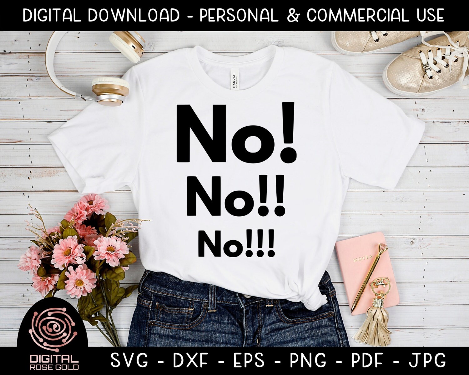 No! No!! No!!! - Funny Kid SVG, Terrible Twos SVG, Kids Temper Tantrum ...