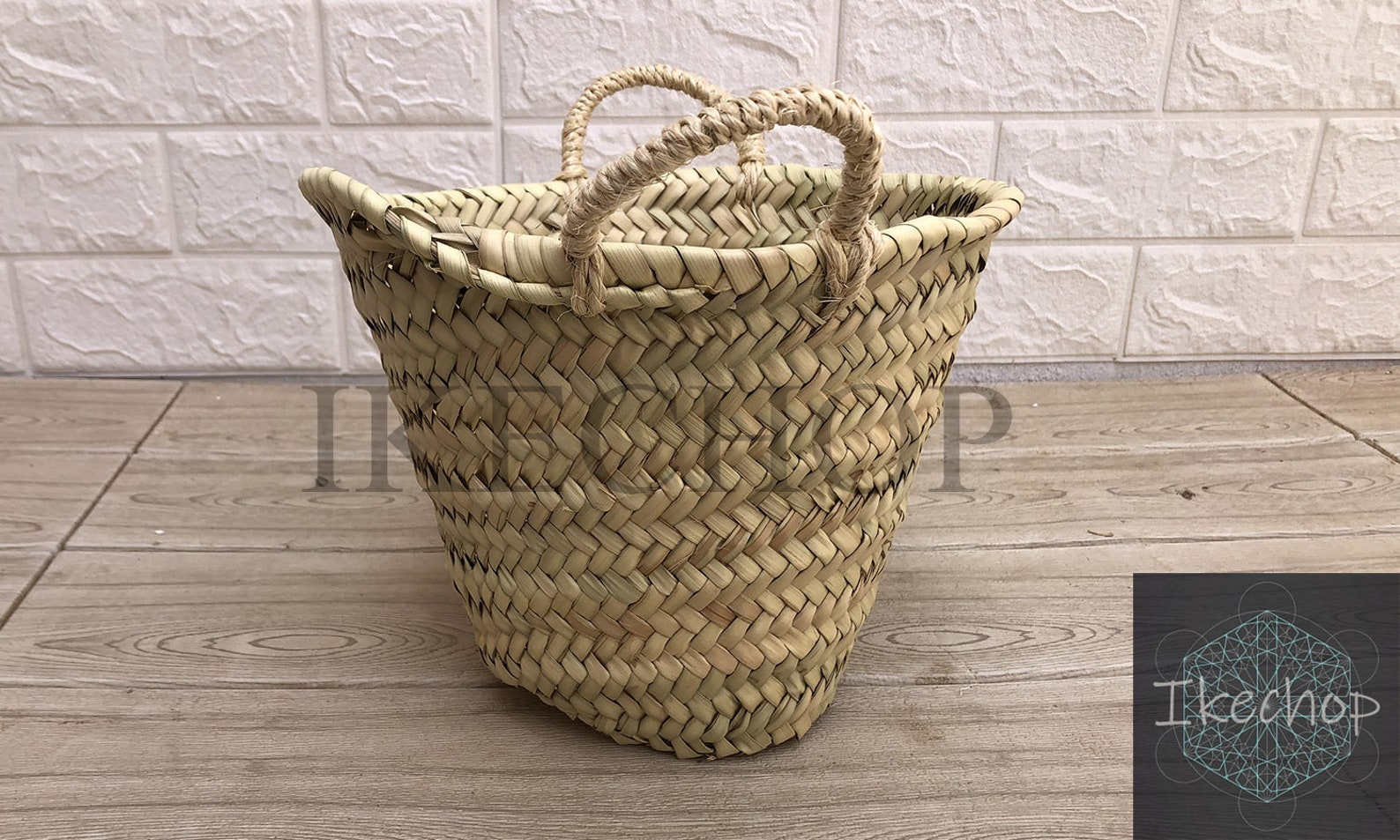 NATURAL STRAW BASKET, Small Rose Basket, Gift Straw Basket, Empty ...