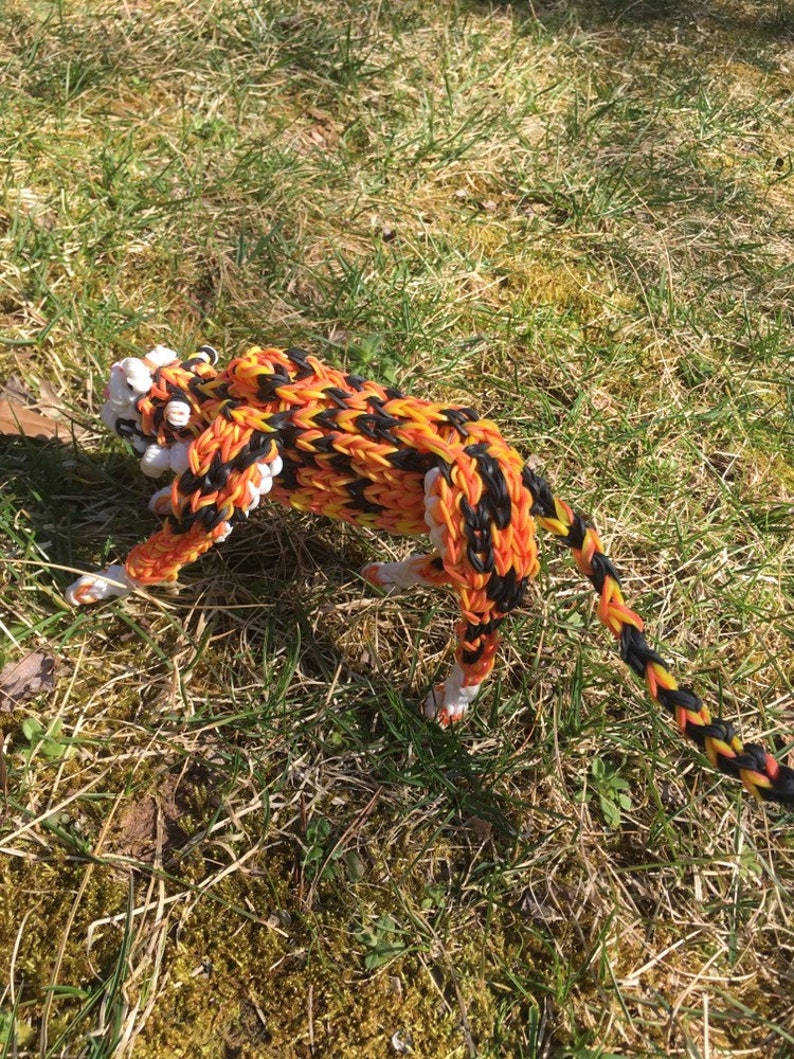 Rainbow Loom Adult Tiger - Etsy