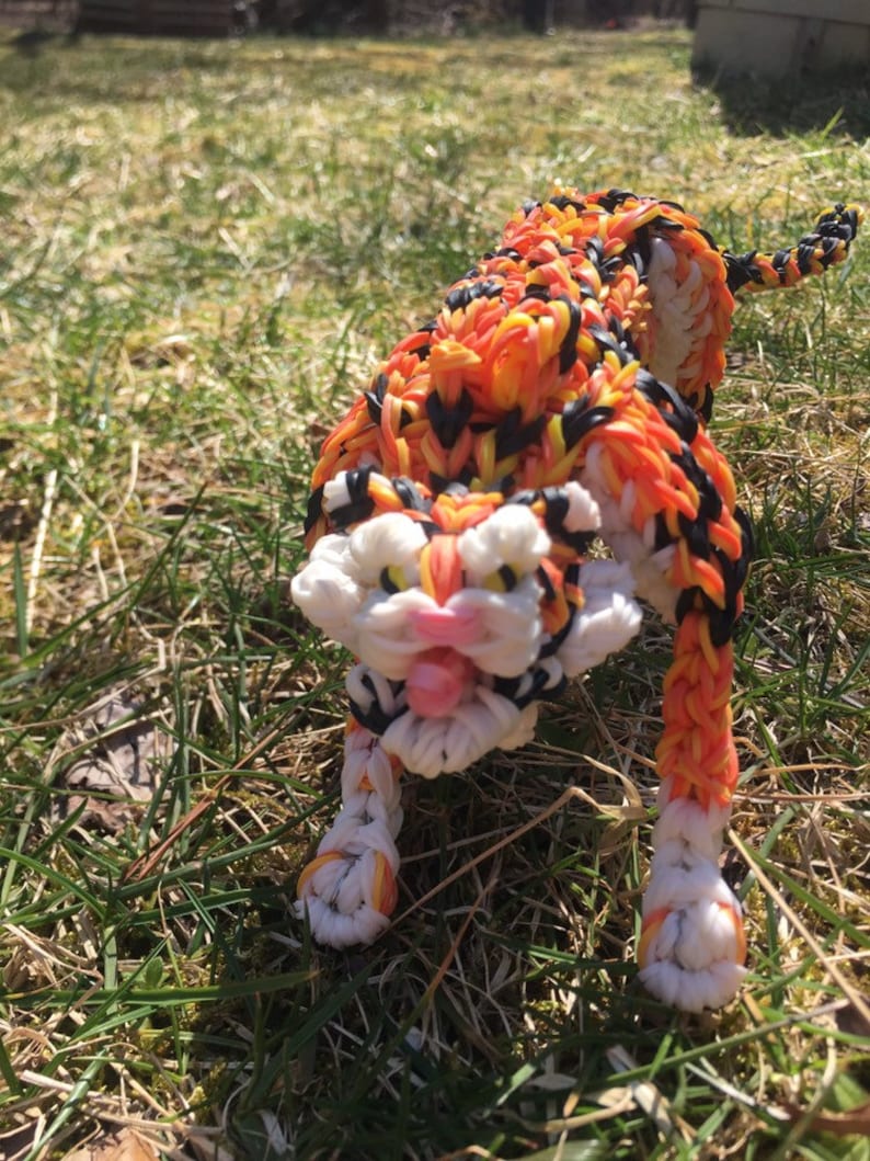 Rainbow Loom Adult Tiger - Etsy