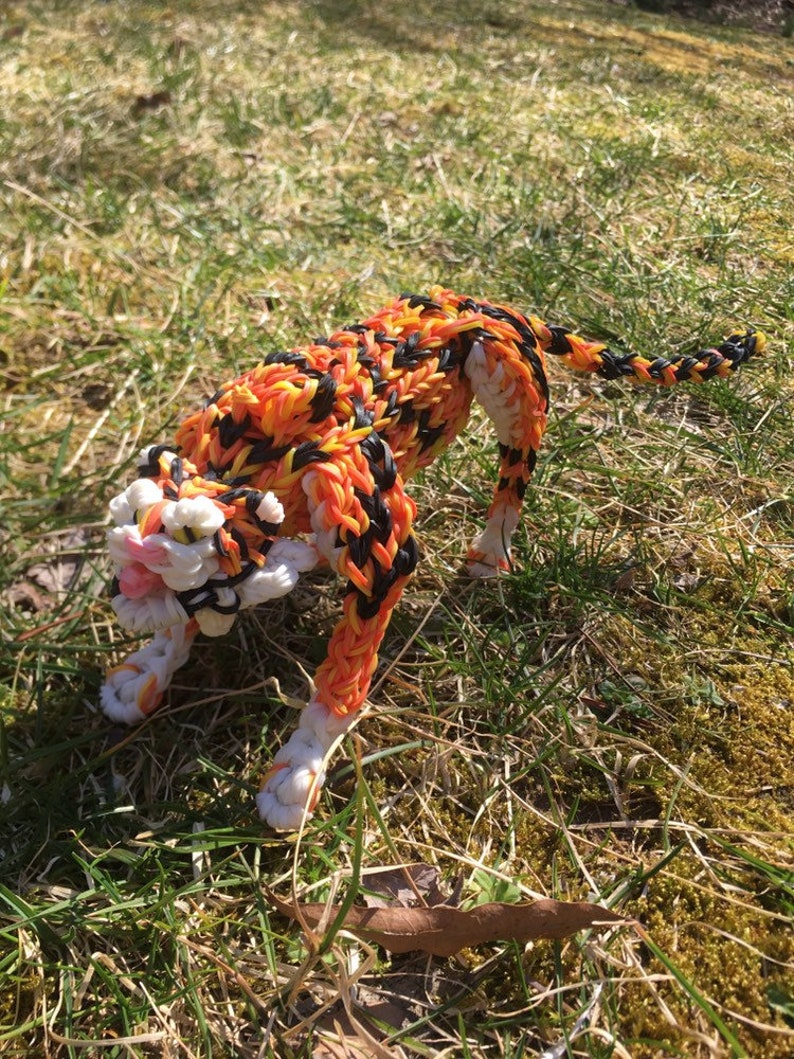 Rainbow Loom Adult Tiger - Etsy
