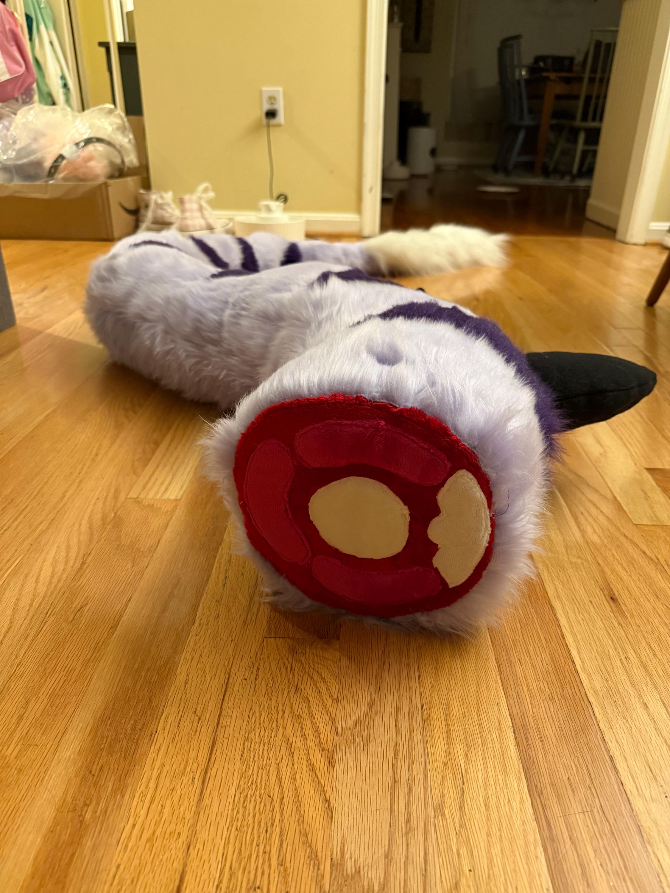 Custom Floor Dragger Fursuit Tail - Etsy