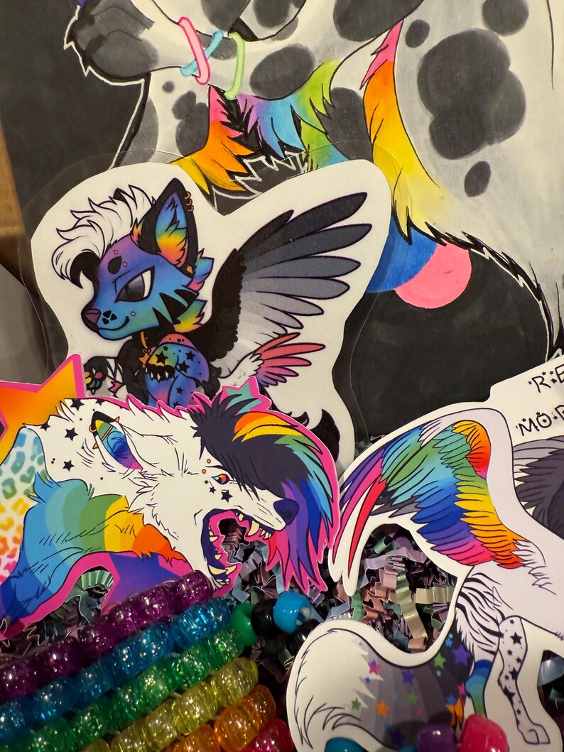 Furry Sparkledog Merch Grab Bag - Etsy