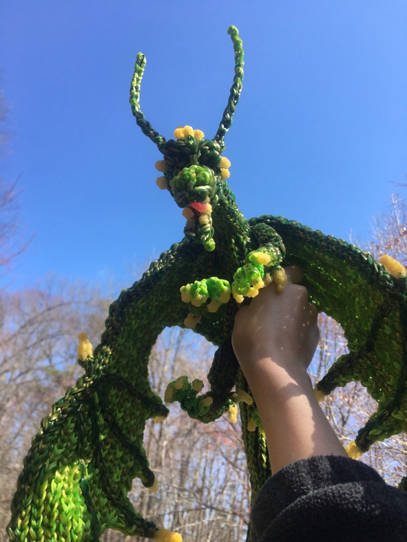 Firnen Inheritance Series Rainbowloom Dragon - Etsy