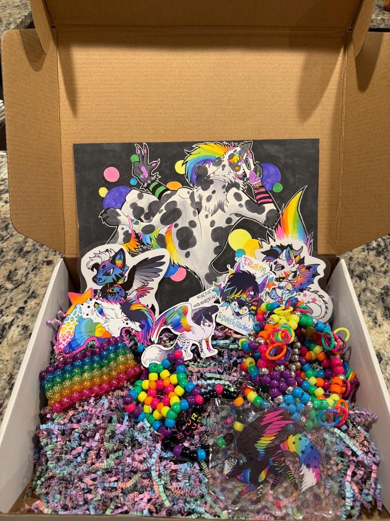 Furry Sparkledog Merch Grab Bag - Etsy