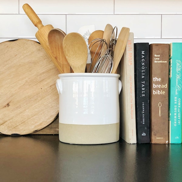 Utensil Crock - Etsy