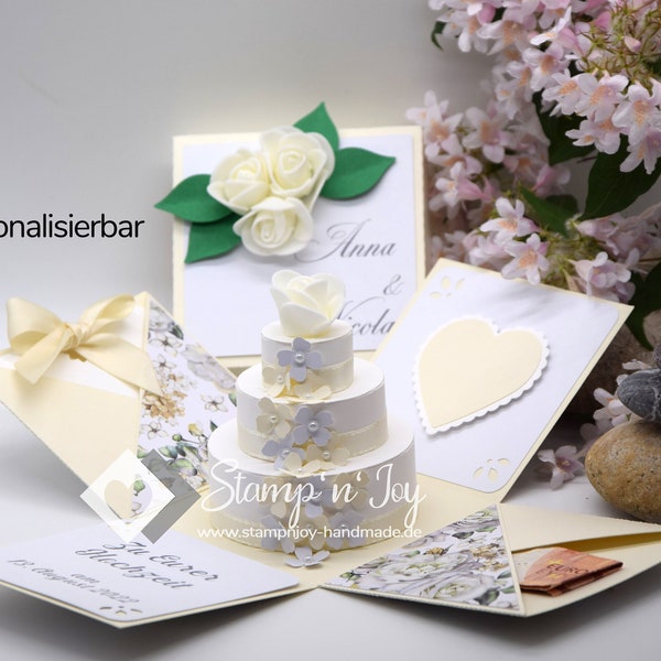 Explosionsbox hochzeit - Etsy.de