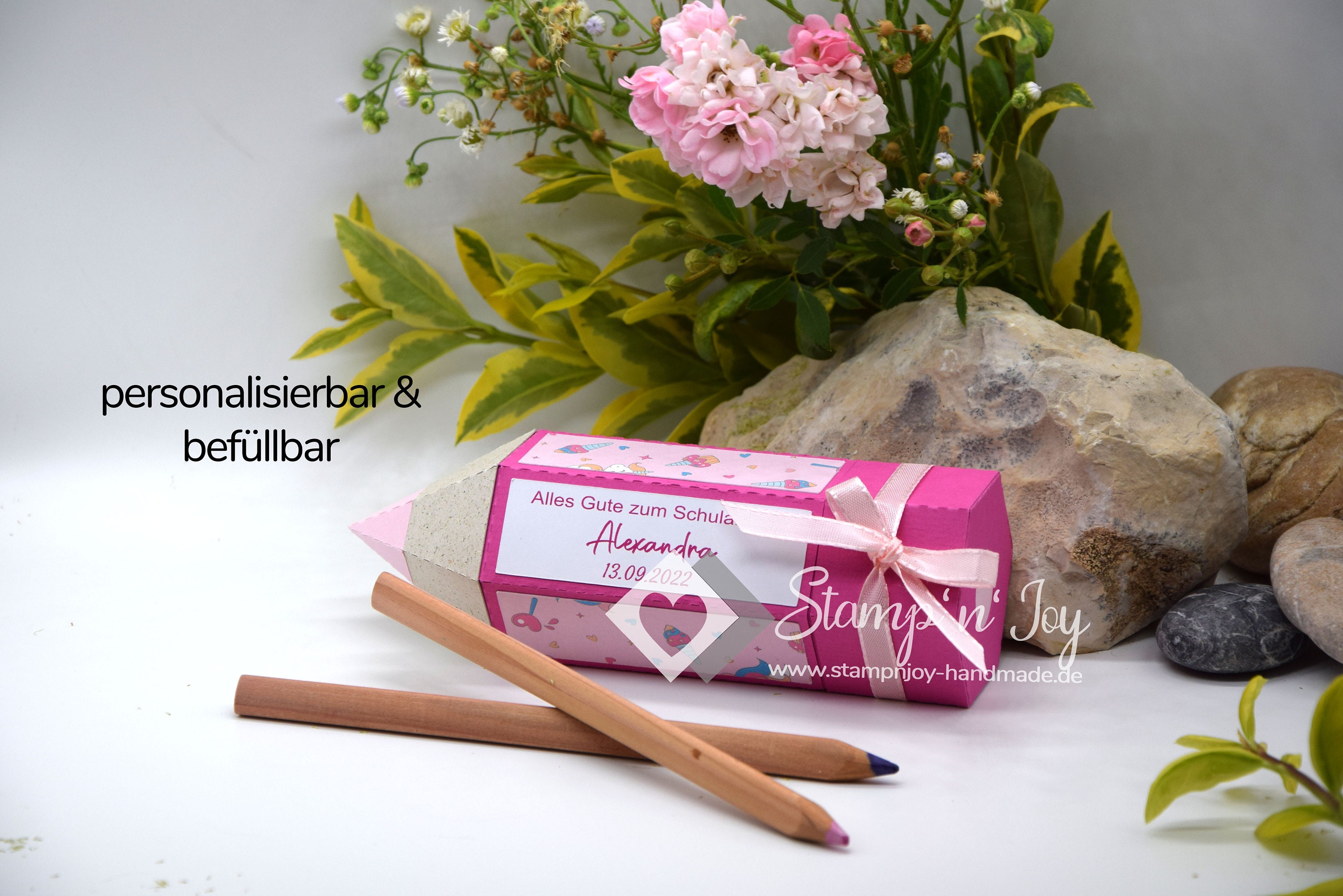 Pen Box School Enrolment Customizable Gift Box Fillable - Etsy