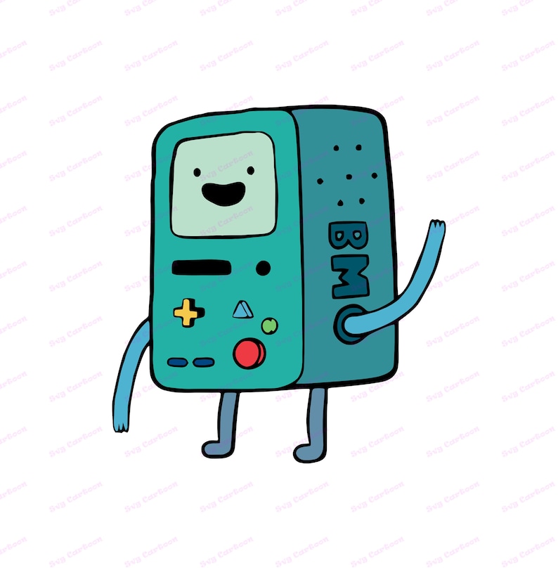 Beemo Adventure Time SVG 1 svg dxf Cricut Silhouette Cut | Etsy