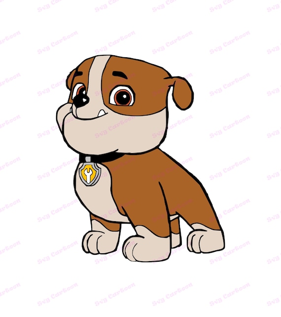 Rubble paw patrol svg free - asluno