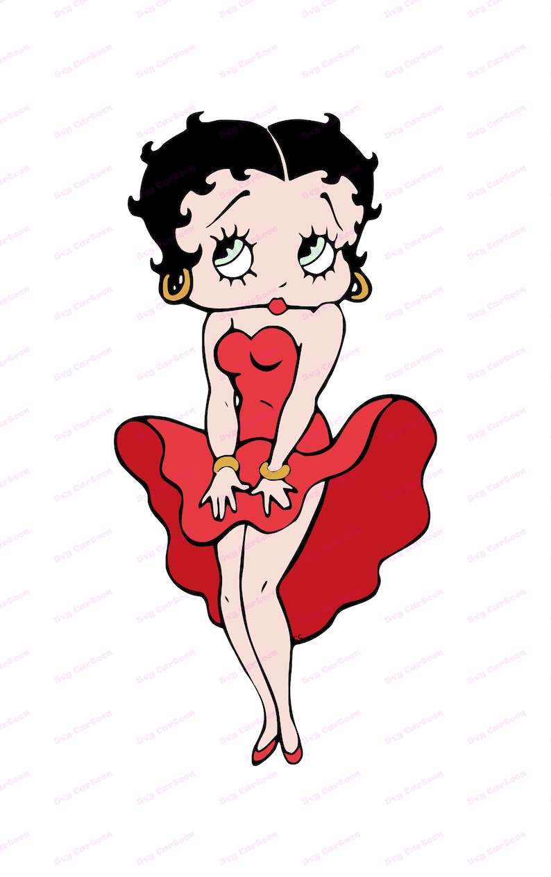 Svg Cut File Cricut Betty Boop Svg Free 179 Dxf Include