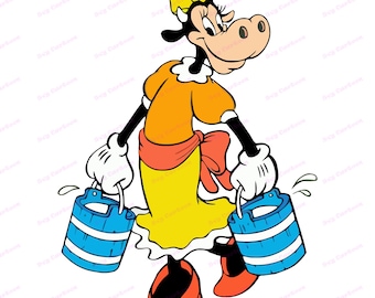 Clarabelle Cow Svg | Etsy
