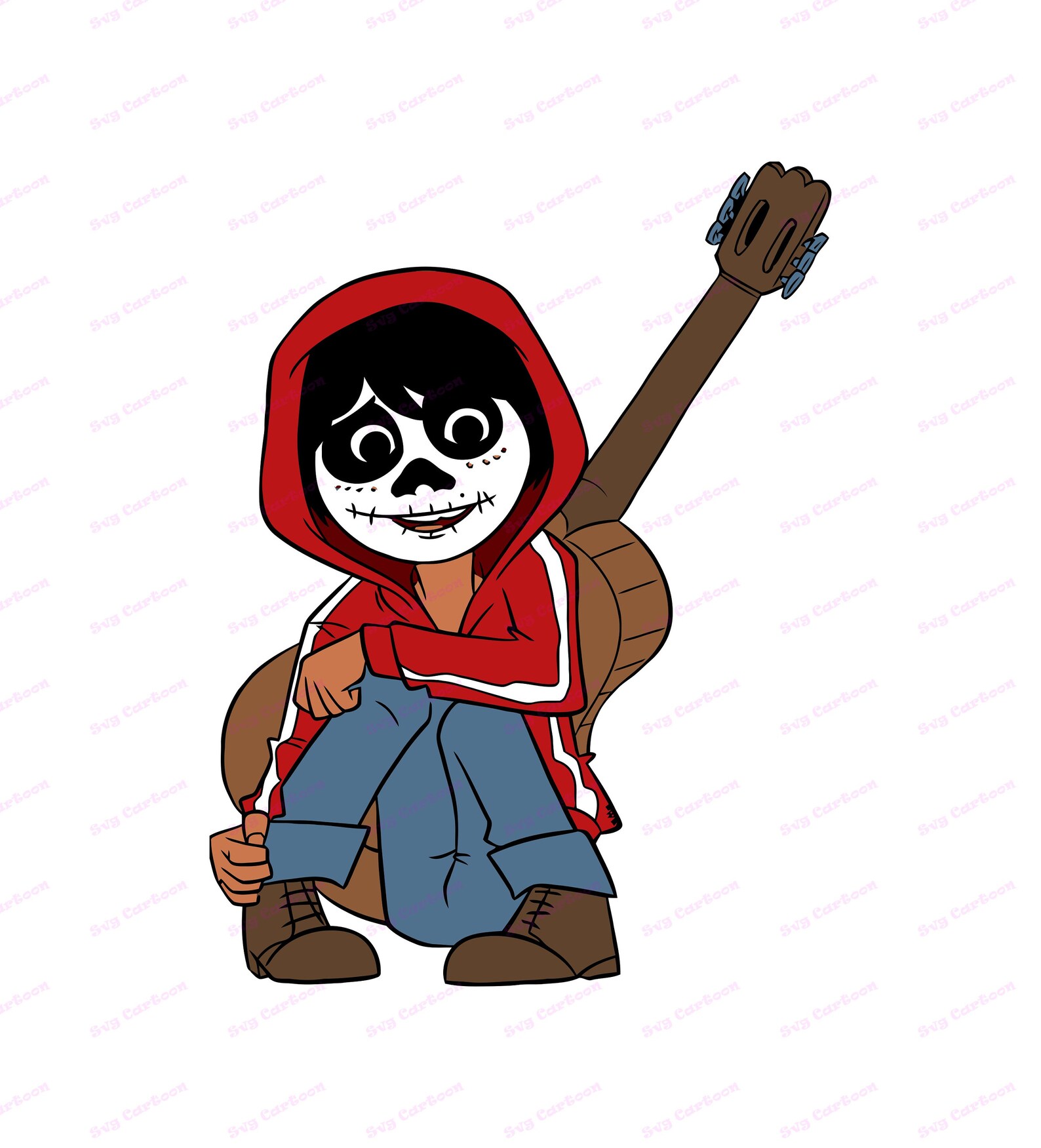 Miguel Rivera Coco SVG 3 Svg Dxf Cricut Silhouette Cut | Etsy