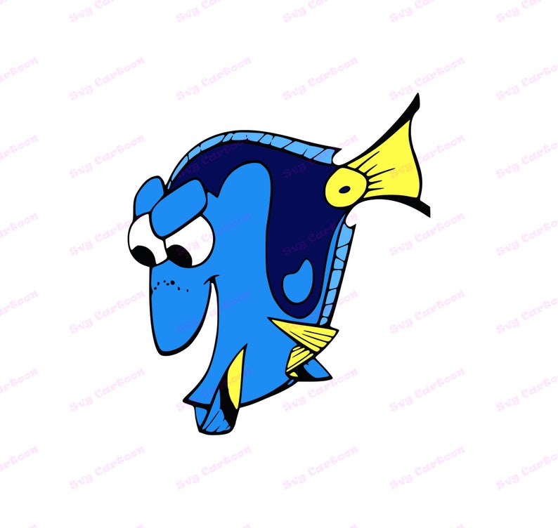 Dory SVG 1 Svg Dxf Cricut Silhouette Cut File Instant | Etsy