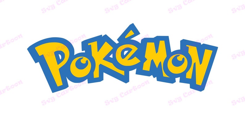 Logo Pokemon SVG svg dxf Cricut Silhouette Cut File | Etsy