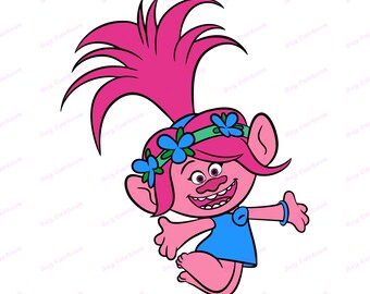 Trolls Poppy Cricut | Etsy