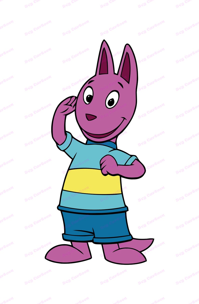 The Backyardigans Austin SVG 1 Svg Dxf Cricut Silhouette | Etsy